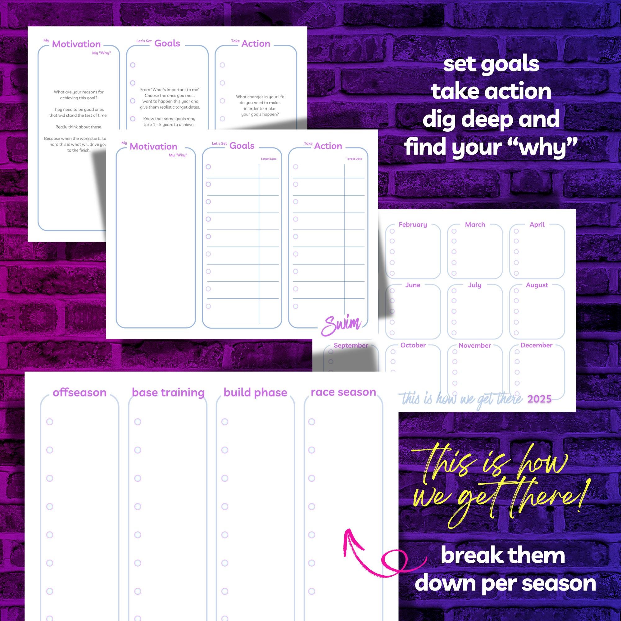 2025 Swimming Goals, Swimmer Goals, Competitive Swimmer, Swim Goals ...