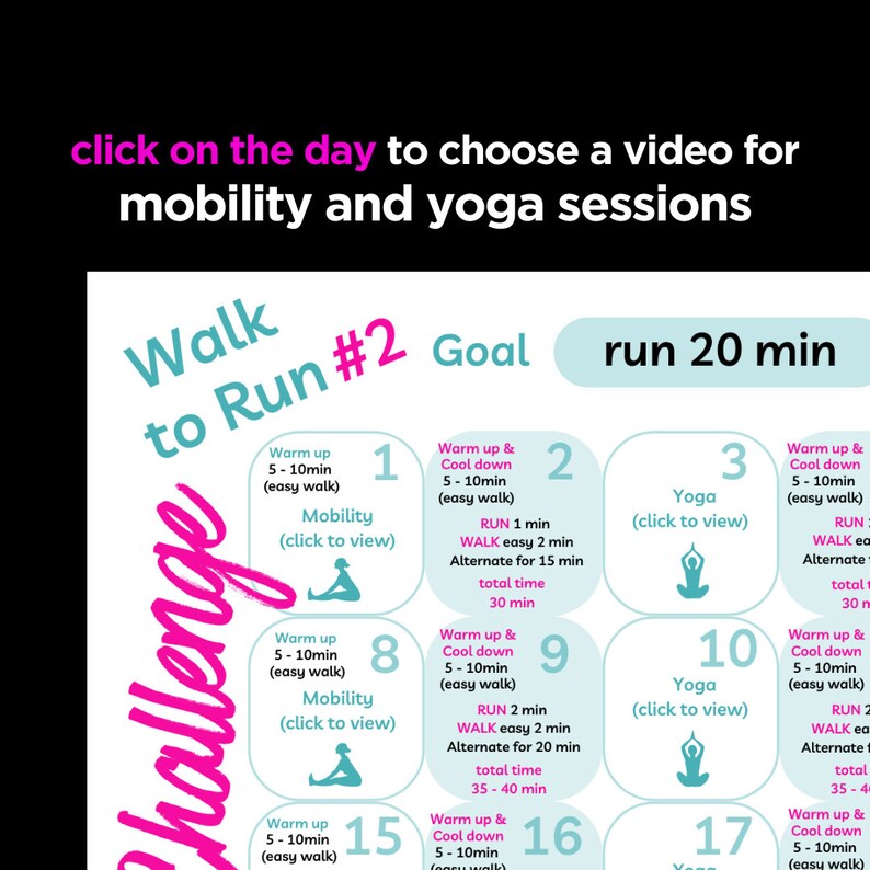 Walk to Run 4 Week Training Plan, Beginners Running 5K Training Plan ...