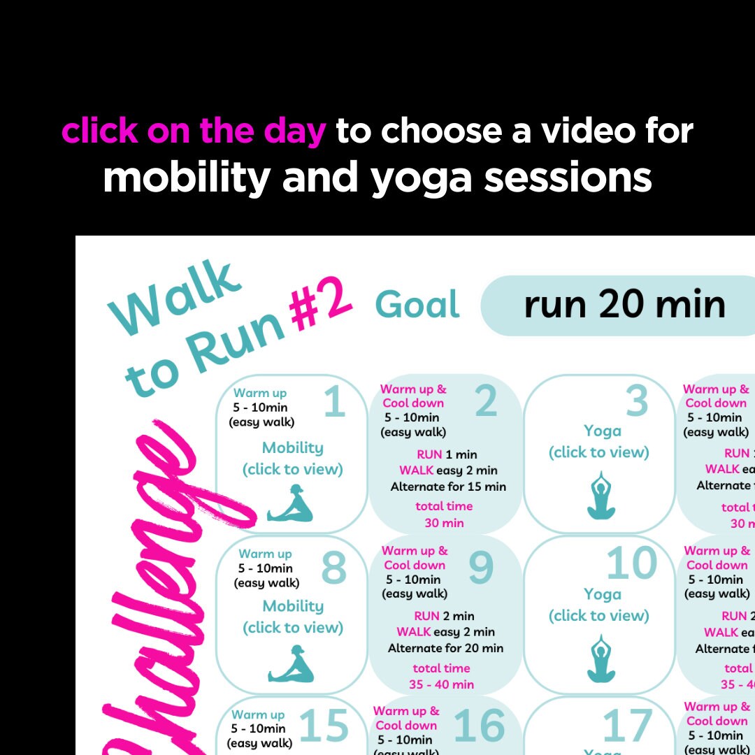 Walk to Run 4 Week Training Plan, Beginners Running 5K Training Plan ...