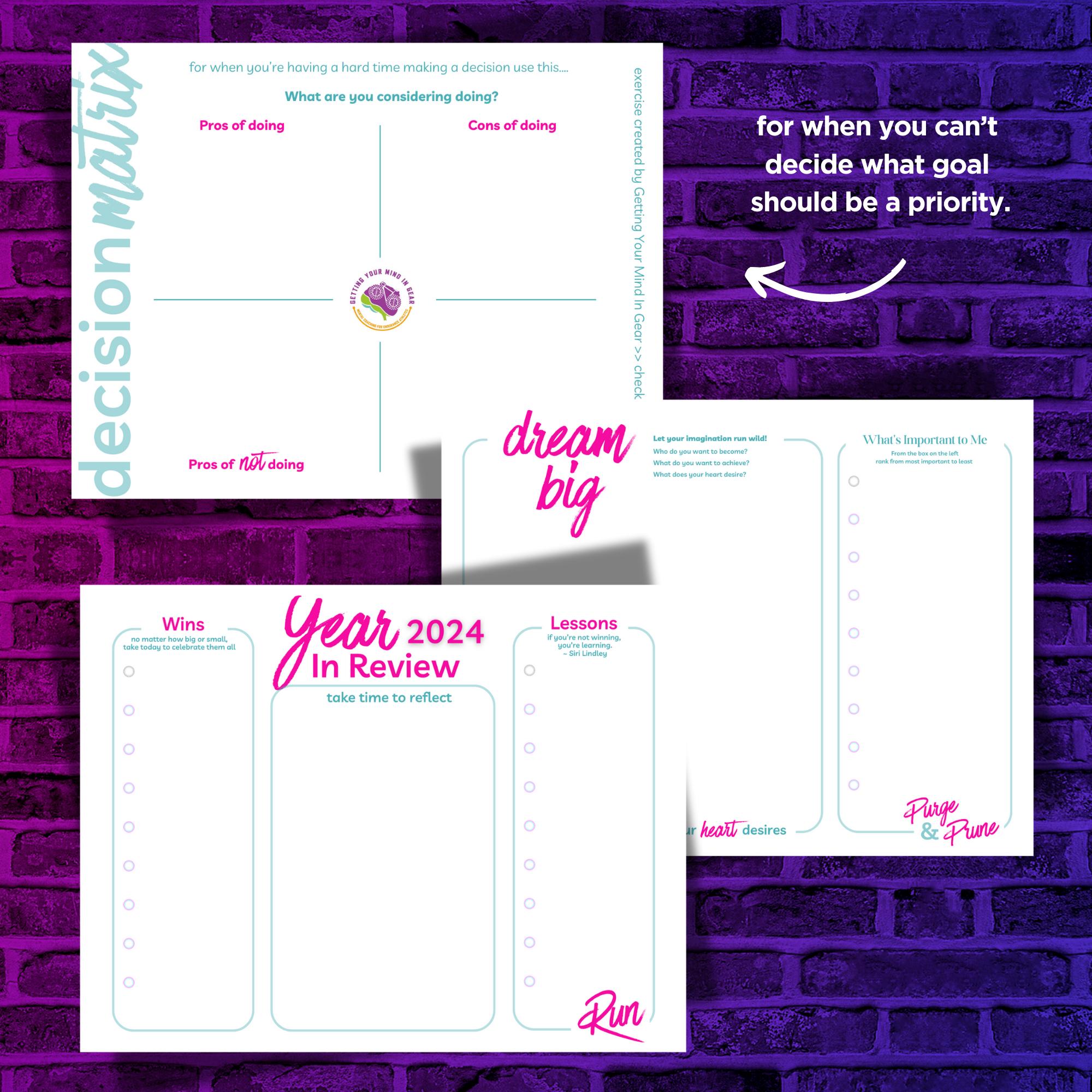 2025 Goal Setting for Runners, Smart Goals for Runners, 2025 Running ...