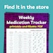 Organize and Track Your Medication Routine With Our Daily Medication ...