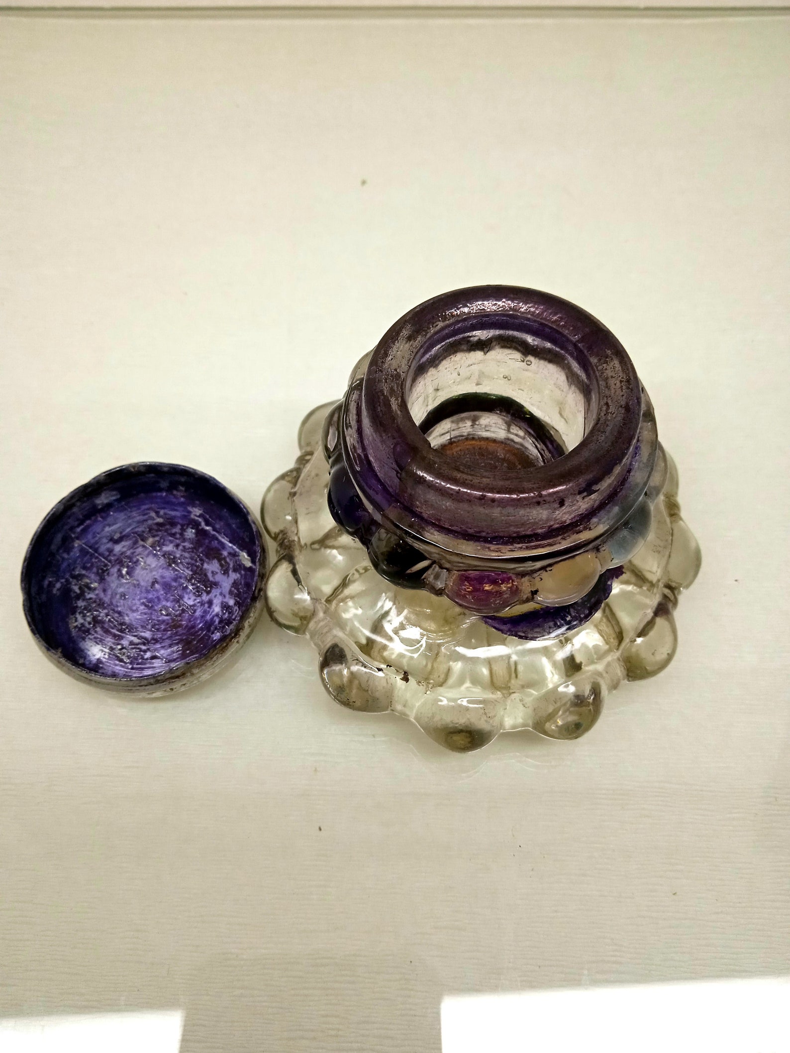 Stationery Inkwell Set Ink Well Bottles Old Glass. Vintage Inkwell - Etsy