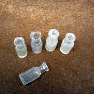 Ancient Opium Bottle.antique Glass Bottles Tiny Mini Vials Old - Etsy