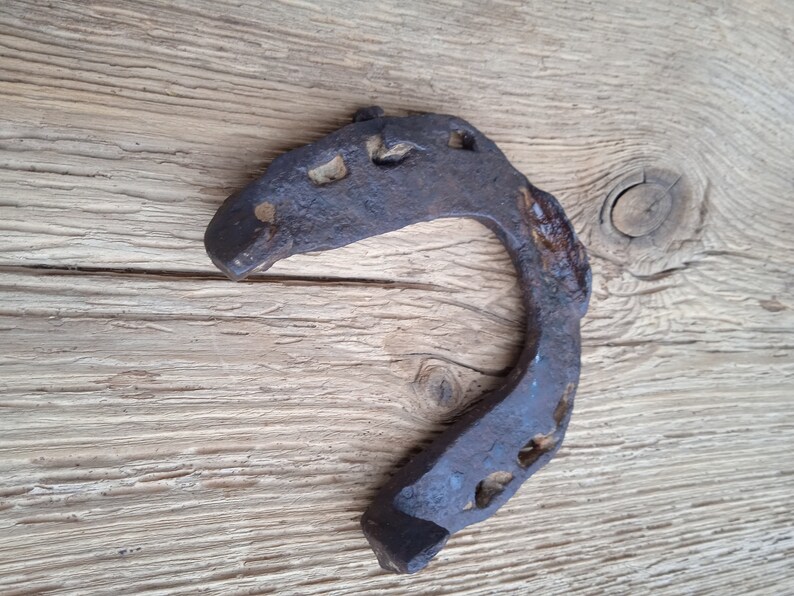 Antique 19th Century Iron Collectible Horseshoe - Etsy
