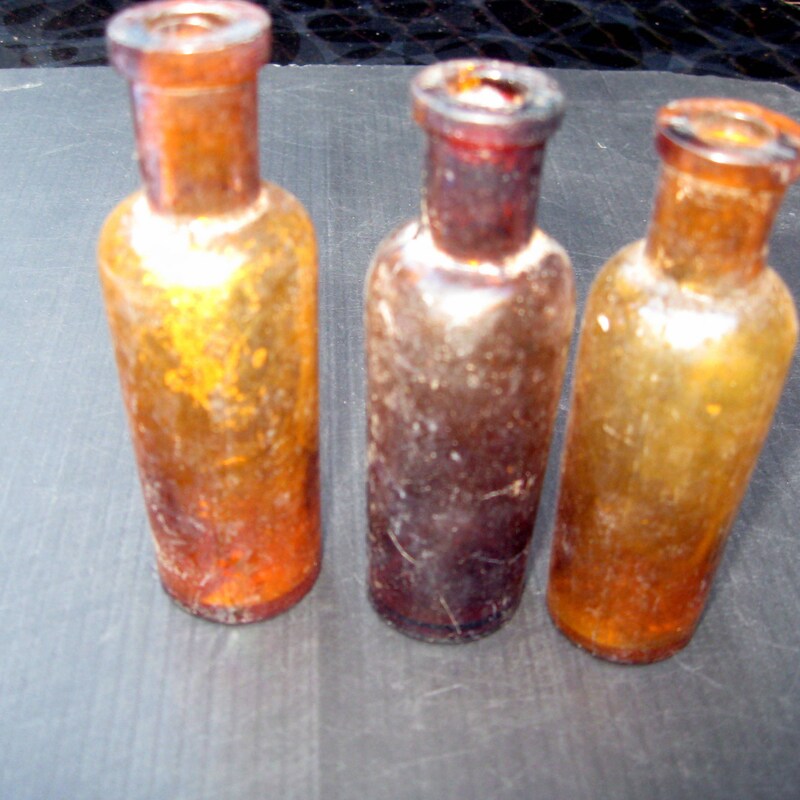 Vintage Glass Vials - Etsy
