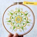 Mandala Embroidery Pattern- Embroidery Pattern- PDF Pattern- Beginner ...
