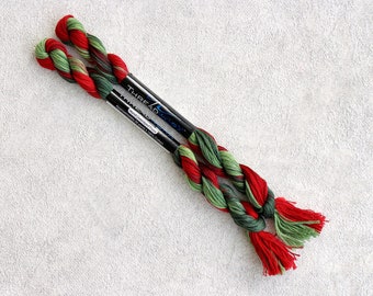 Threadworx 1085 Variegated Embroidery Floss Christmas Time - Etsy