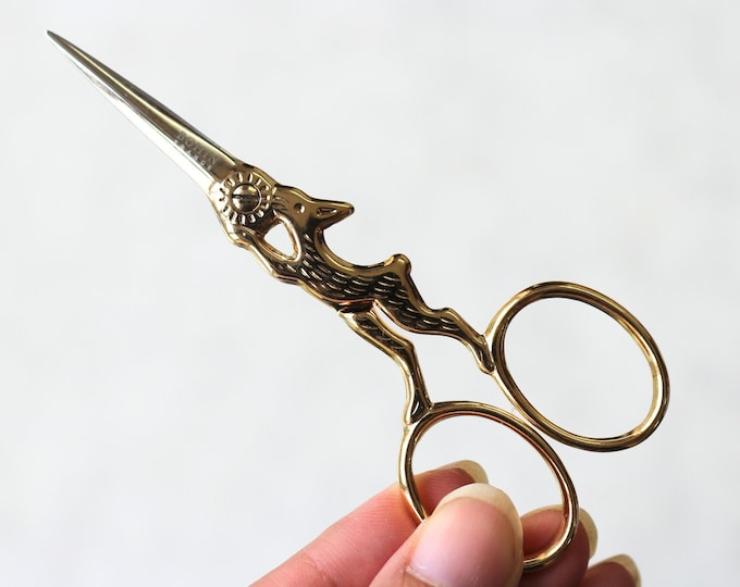 BOHIN Rabbit Scissors Embroidery Scissors Gold Scissors Bohin Scissors ...