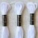White Embroidery Thread- White Colours- Anchor Embroidery Thread- Set ...
