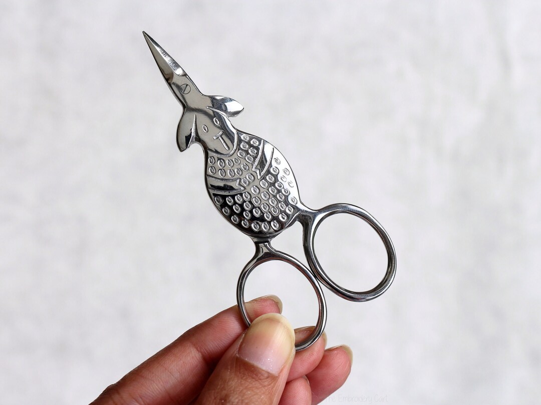 Silver Sheep Scissors- Embroidery Scissors- Sheep Scissors- Silver ...