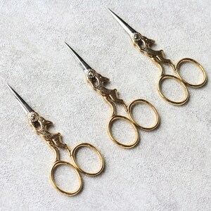 BOHIN Rabbit Scissors- Embroidery Scissors- Gold Scissors- Bohin ...
