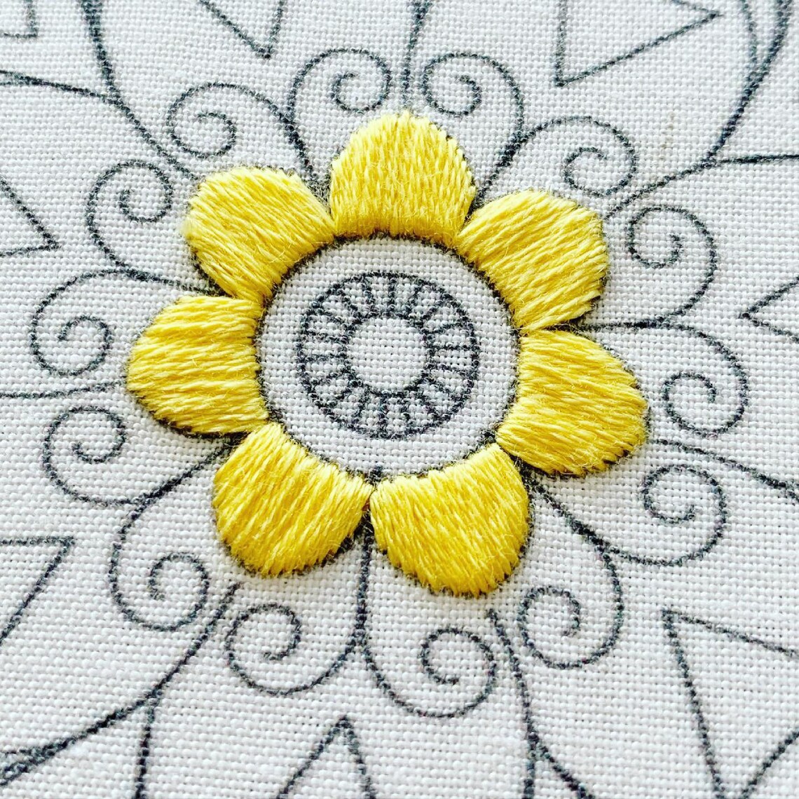 Mandala Embroidery Pattern Embroidery Pattern PDF Pattern - Etsy