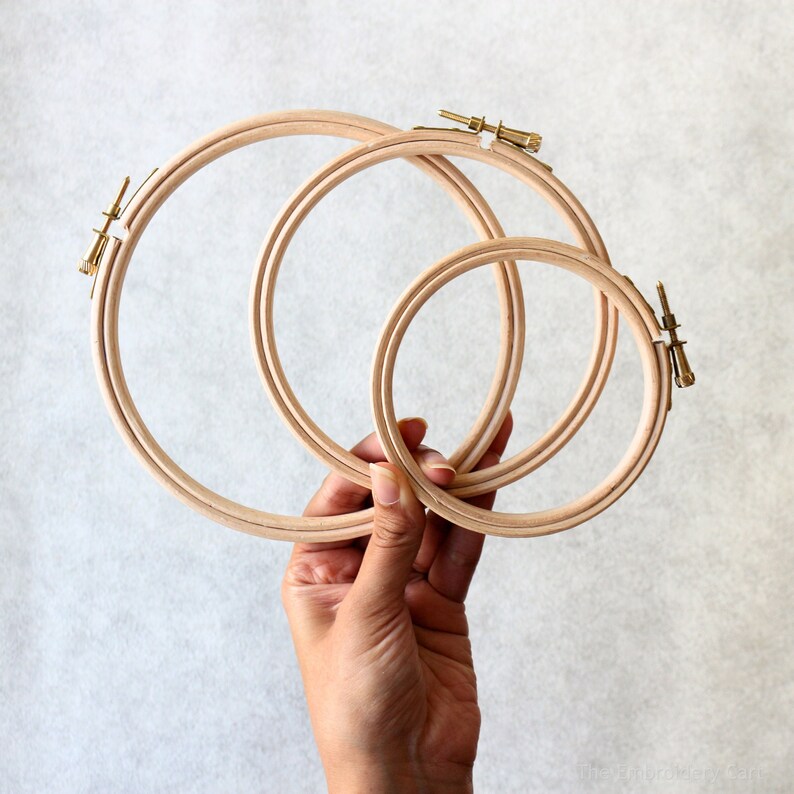 Embroidery Hoop Wooden Embroidery Hoop Embroidery Frame - Etsy UK