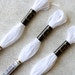 White Embroidery Thread- White Colours- Anchor Embroidery Thread- Set ...