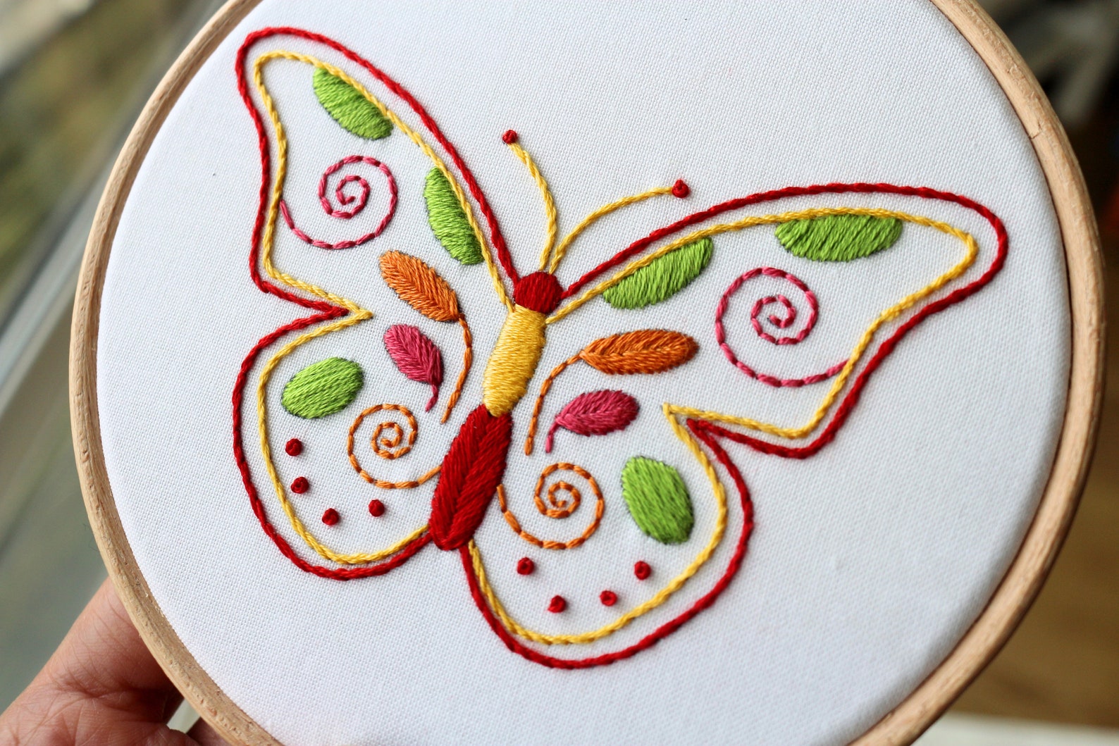 Butterfly Embroidery Kit Embroidery Kit DIY Embroidery Kit - Etsy