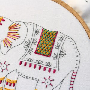 Elephant Embroidery Pattern PDF Embroidery Pattern Animal - Etsy