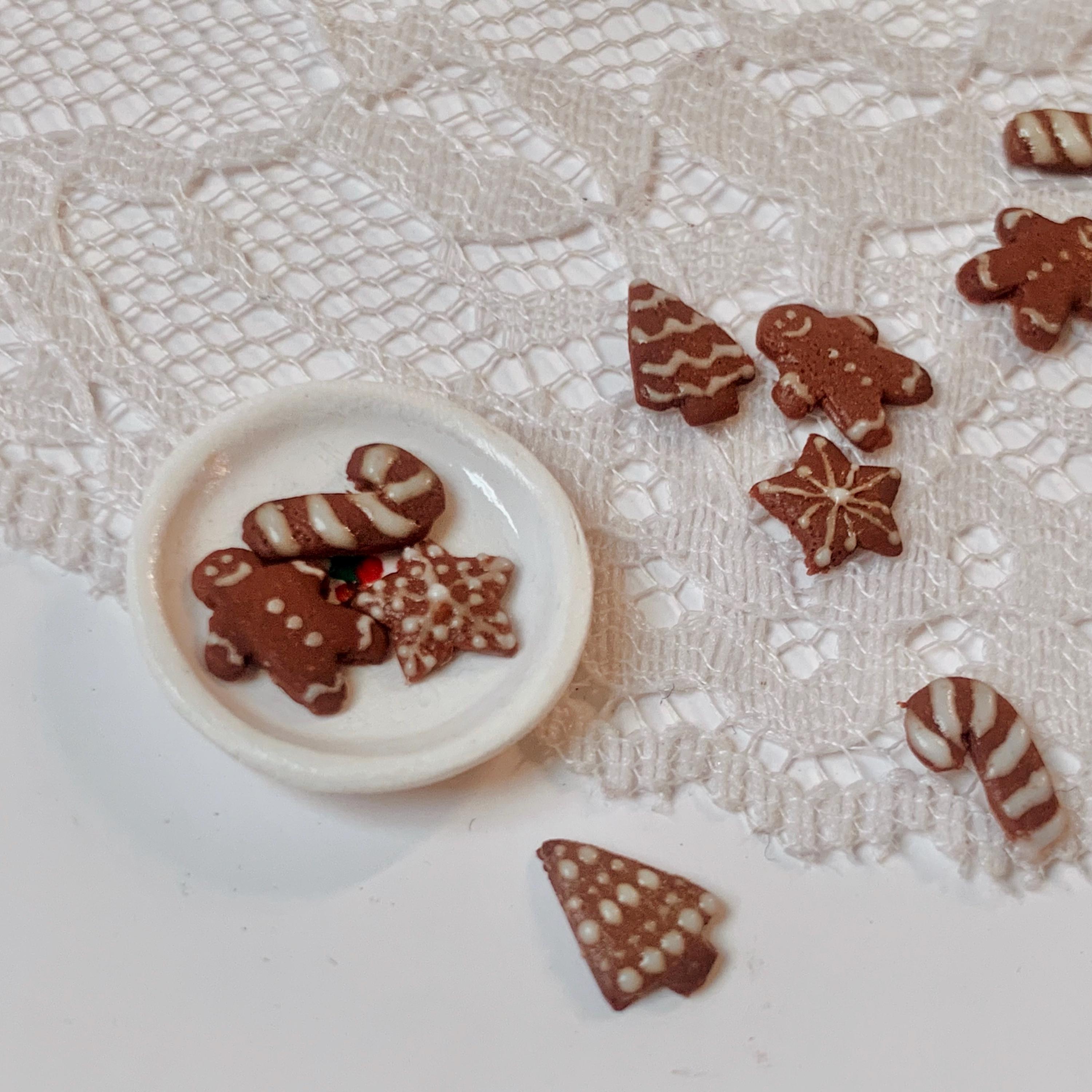 1:12 Scale Gingerbread Cookies - Etsy