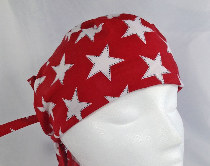 Patriotic Motorcycle Skull Cap / Doo Rag Bikers Cap Dew Rag - Etsy