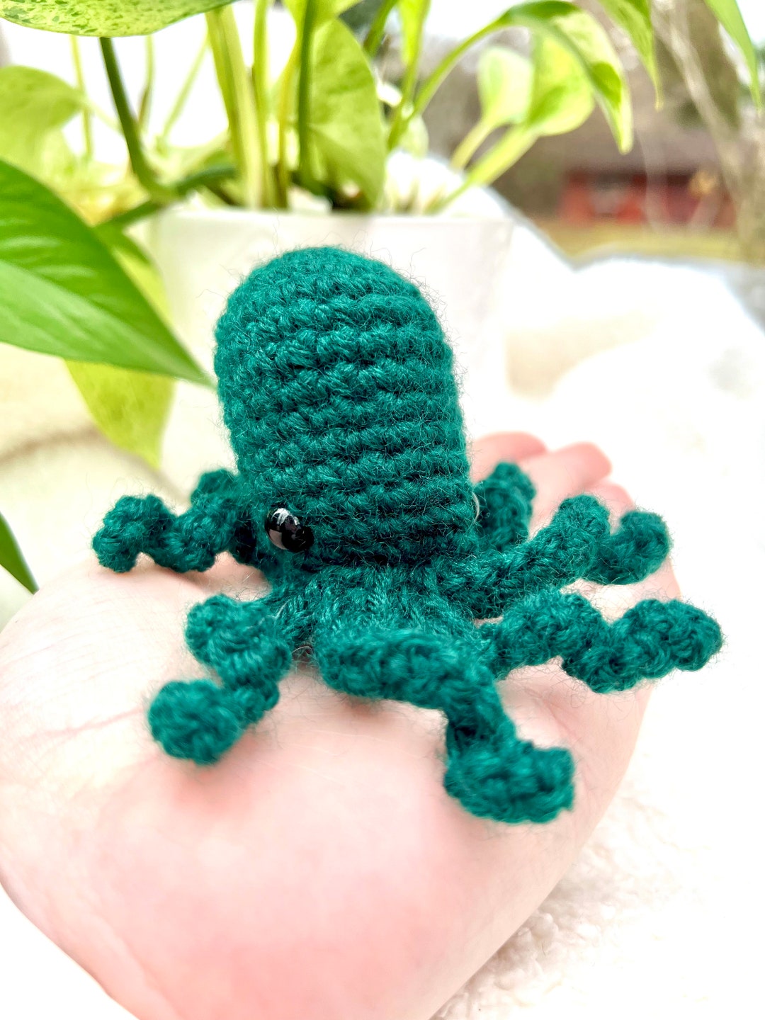 Adopt a Kraken - Baby Kraken Crochet Mini Stuffed Animal Figure - Etsy