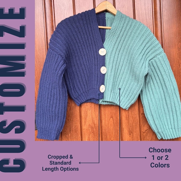 Crochet Color Block - Etsy