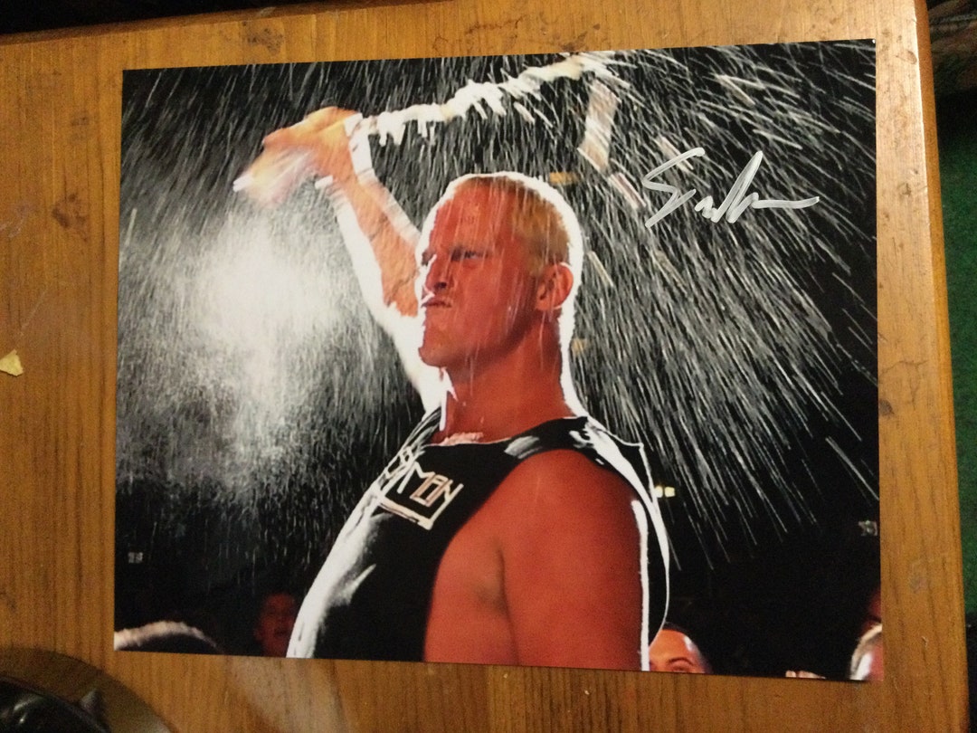 SANDMAN Ecw Wrestling Legend Signed Autographed 8x10 Photo Wcw - Etsy