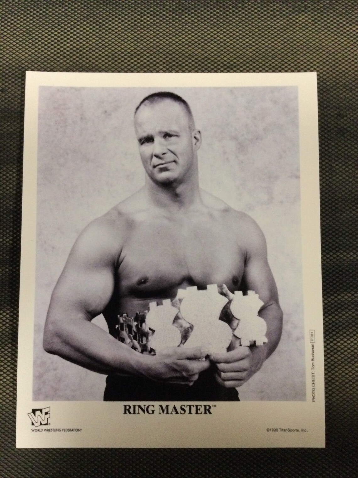 Wwe Ring Master Wrestling Art Print Design Glossy 8x10 Photo - Etsy