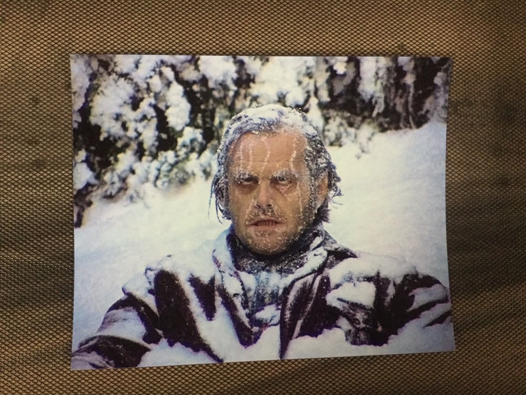 THE SHINING Frozen Jack Torrence Art Print Stephen King Stanley Kubrick ...