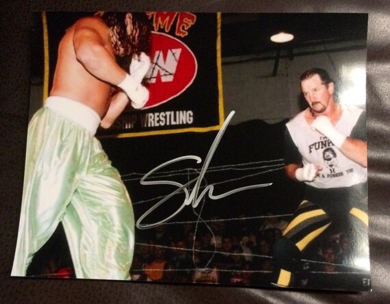 SABU Ecw Born to Be Wired Signed Autographed 8x10 Terry Funk | Etsy