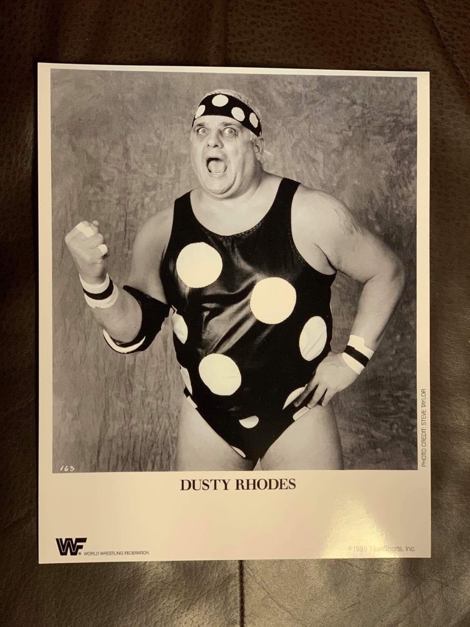 DUSTY RHODES Wwf Wwe Wcw Promo Photo Art Print Design 8x10 - Etsy