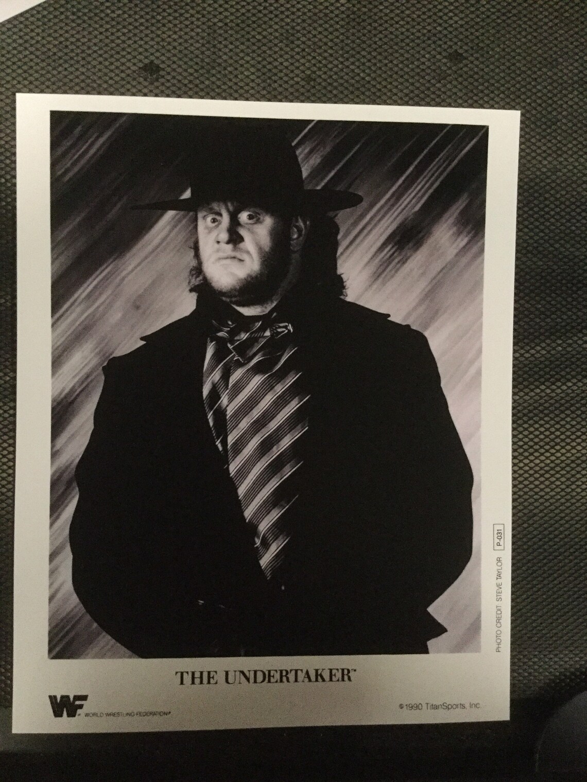 THE UNDERTAKER Classic 90s Wrestling Black and White 8x10 Art Print ...