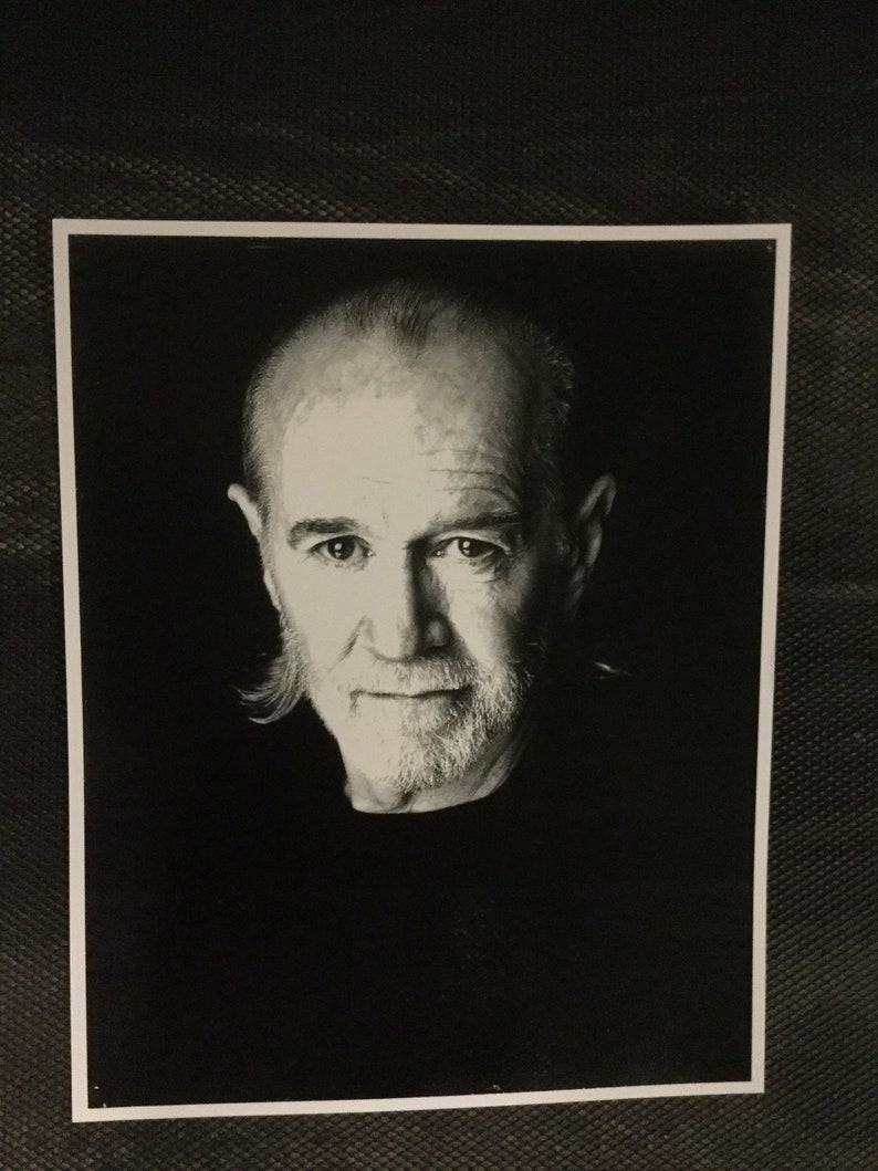 GEORGE CARLIN legendary comedian stand up comedy 8x10 photo | Etsy