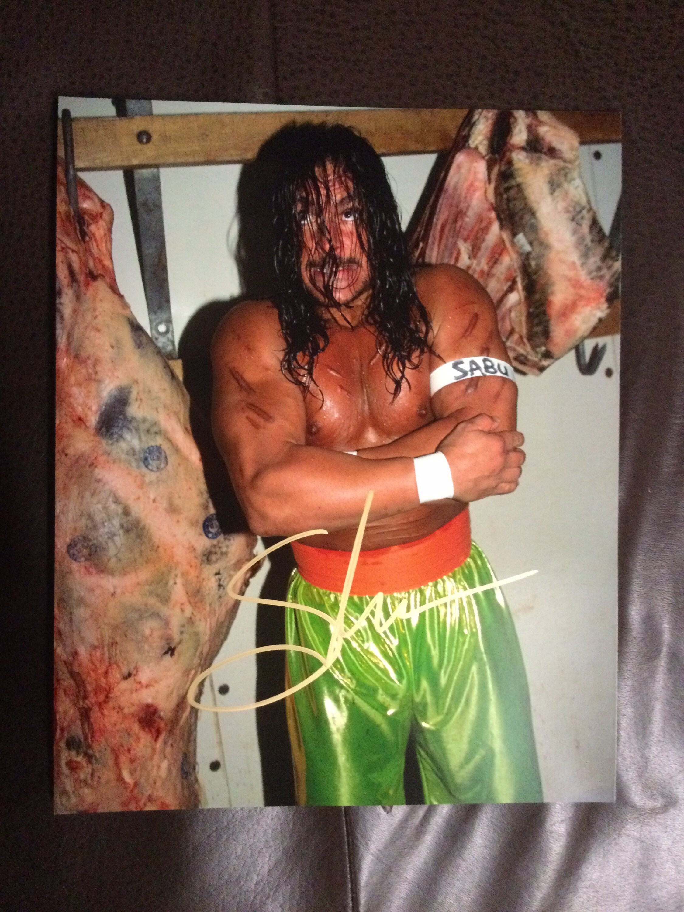 SABU wrestling signed autographed 8x10 photo Ecw wwe wcw fmw | Etsy