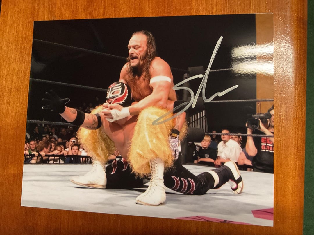 SABU Wrestling Signed Autographed 8x10 Photo Ecw Wwe Wcw Fmw - Etsy