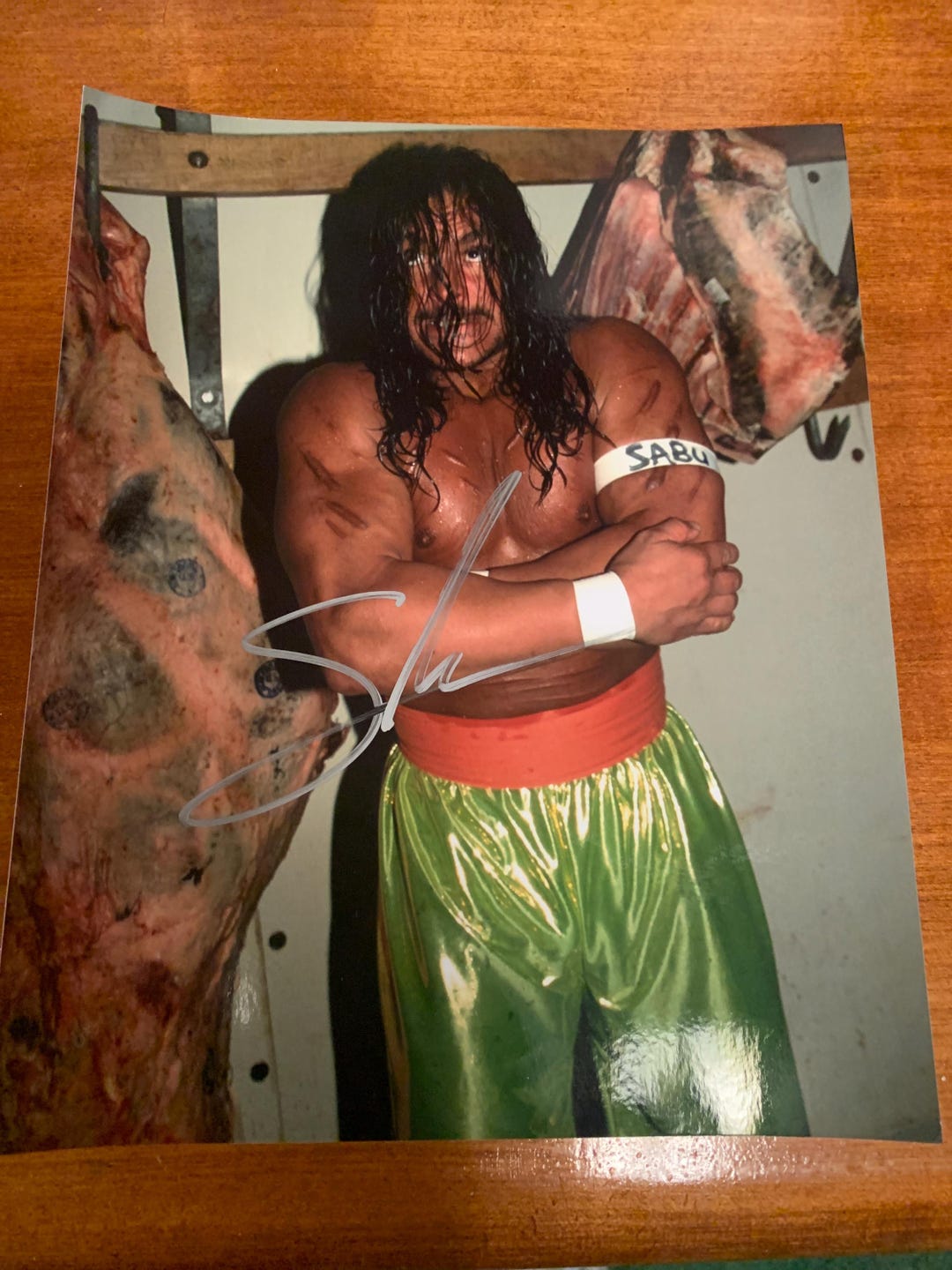 SABU Ecw Wrestling Signed Autographed Photo Art Wwe Wcw Aew - Etsy