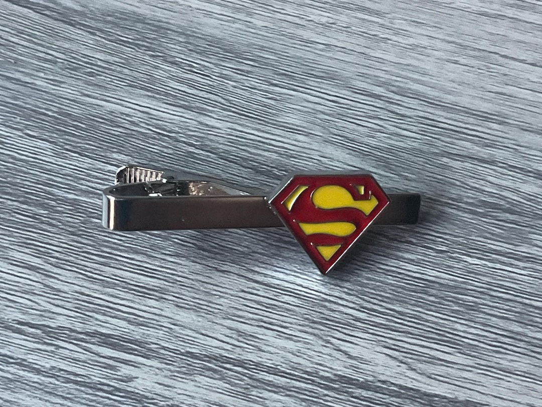 Superman TIE CLIP Men Accessories Special Occasion Gift - Etsy