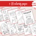 Valentines Day Activity Bundle Printable Activities for Kids Valentines ...
