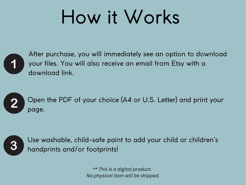 Father's Day Poem | Printable Gift | DIY Handprint Craft for Kids ...