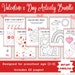 Valentines Day Activity Bundle | Printable Activities for Kids ...