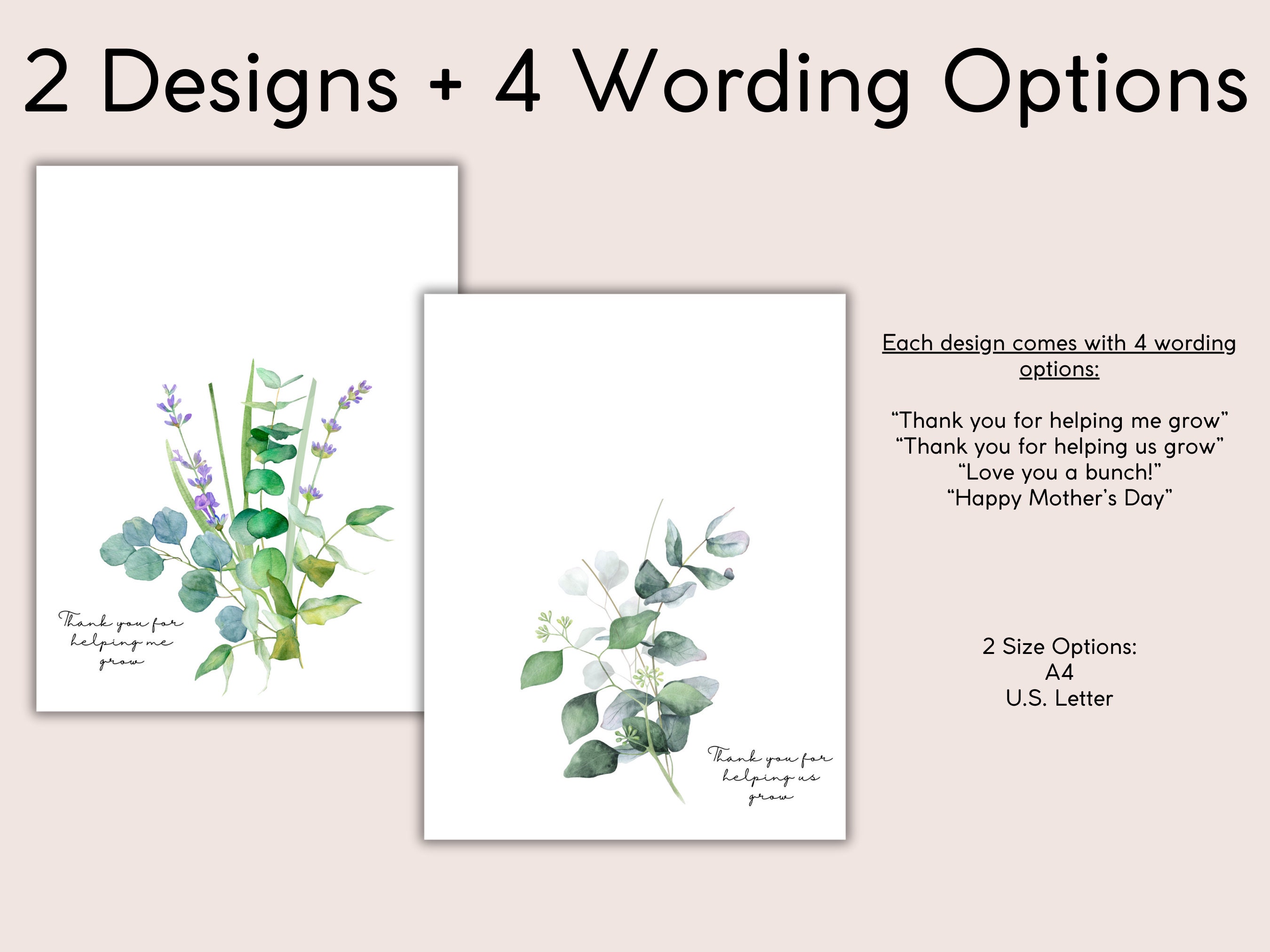 Mother's Day Handprint Art Printable Gift DIY Handprint Craft for Kids ...