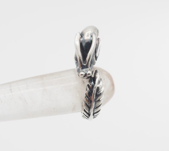 Vintage Emilia Castillo Sterling Silver Snail Ring: B… - Gem