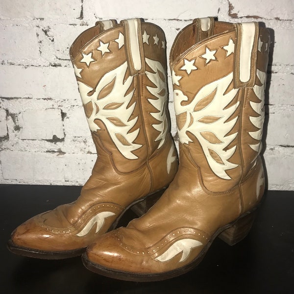 Inlay Boots - Etsy