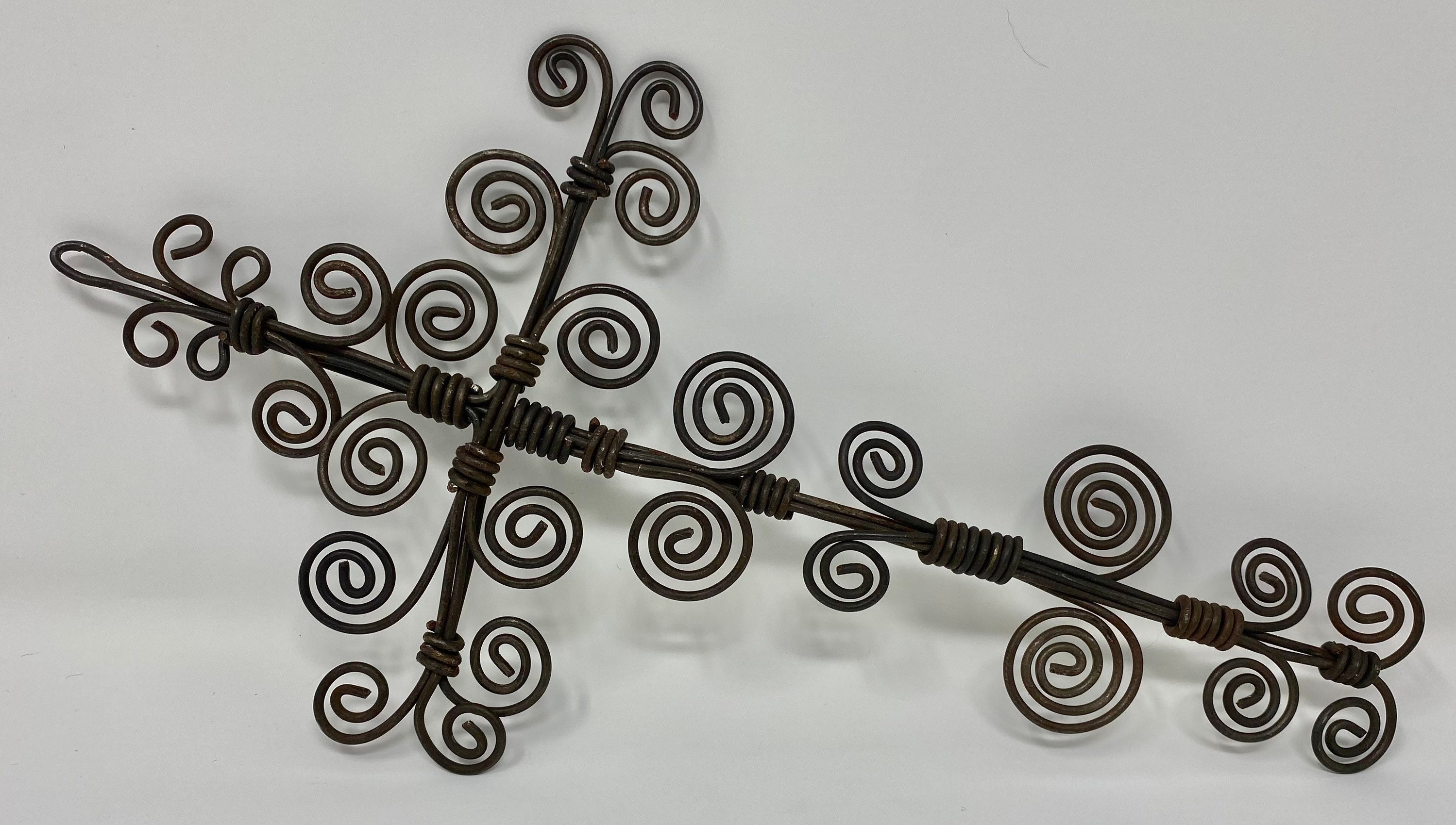 Vintage Rod Iron Crosses Collection of 3 Wire Wrapped Cross - Etsy