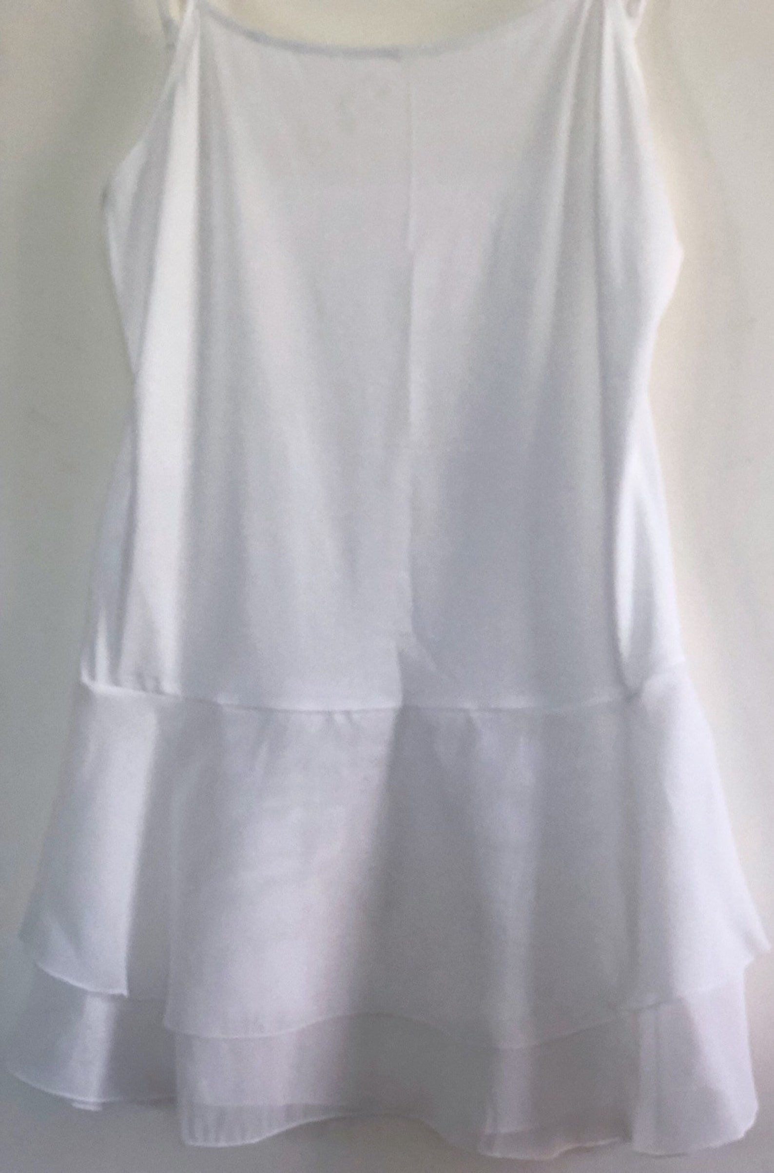 Chiffon Trim Top Extender Tank Extender White Shirt Extender | Etsy Canada