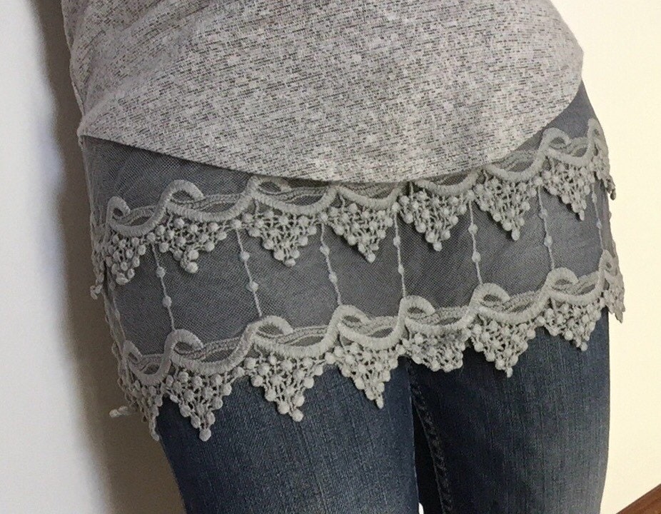 Plus Size Lace Shirt Extender Lace Extender Plus Size Lace - Etsy