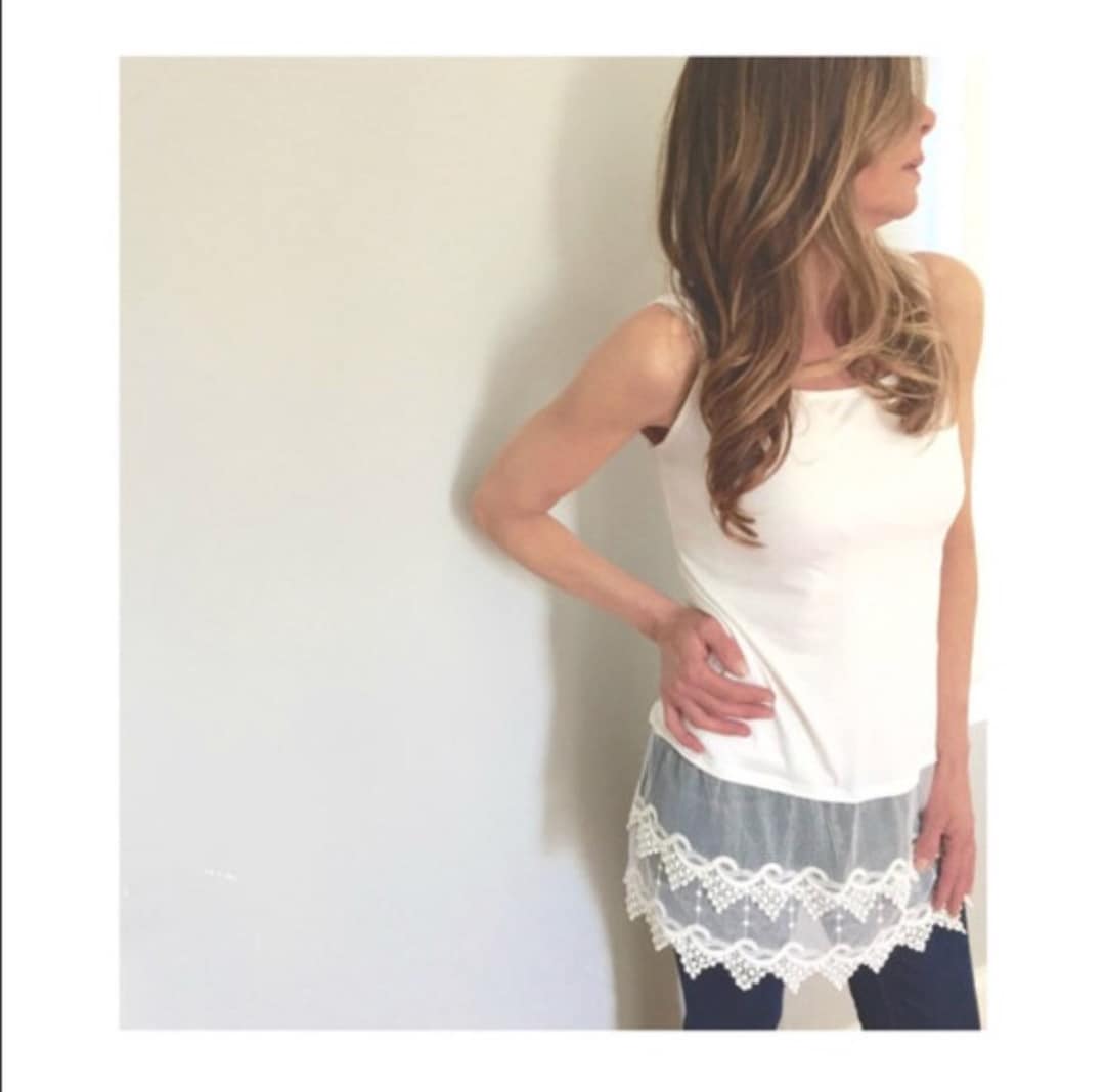 Lace Top Extender, Lace Shirt Extender, Tank Extender, Gift for Her ...