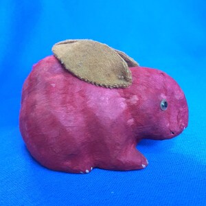 Bunny Rabbit Papier Mache Candy Container - Etsy