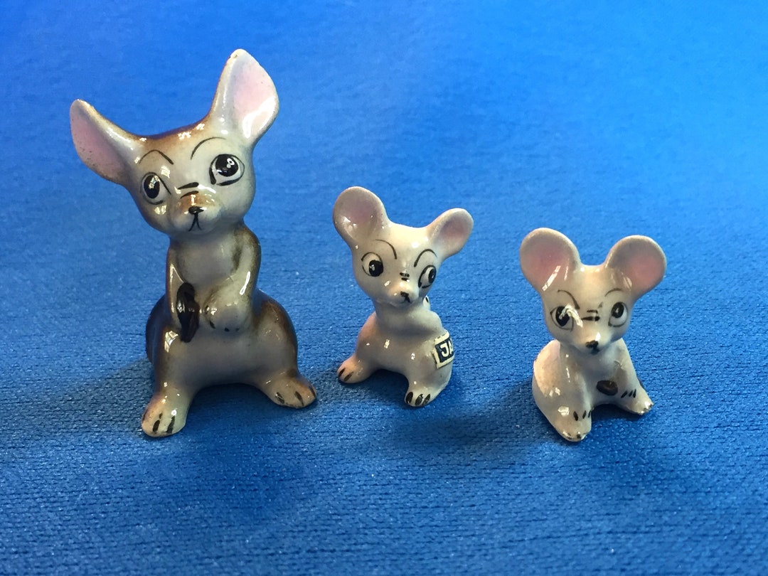 Miniature Mice Trio Japan - Etsy