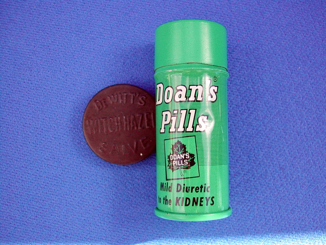 Dewitt's Hitch Hazel Salve and Doan's Pills Tins - Etsy