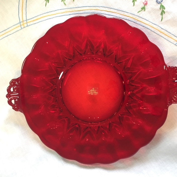 Viking Glass Ruby - Etsy