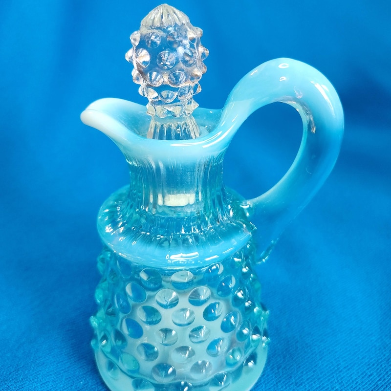 Fenton Hobnail Cruet - Etsy